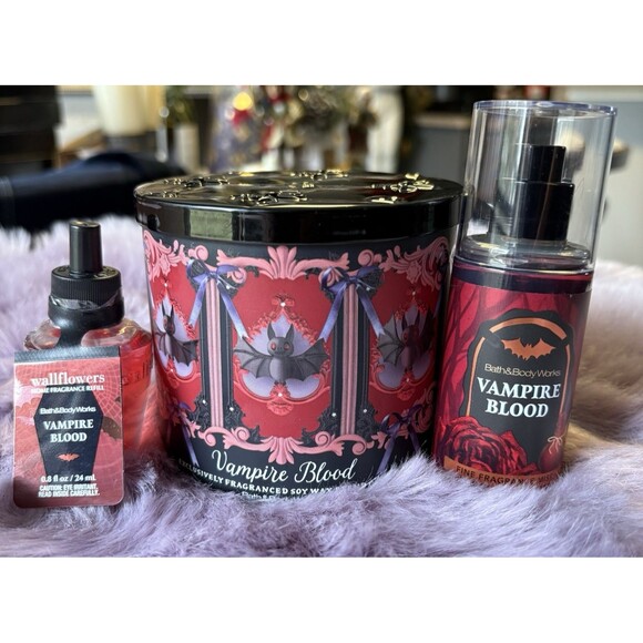 Bath & Body Works | Bath & Body | Bath Body Works Vampire Blood 3piece ...